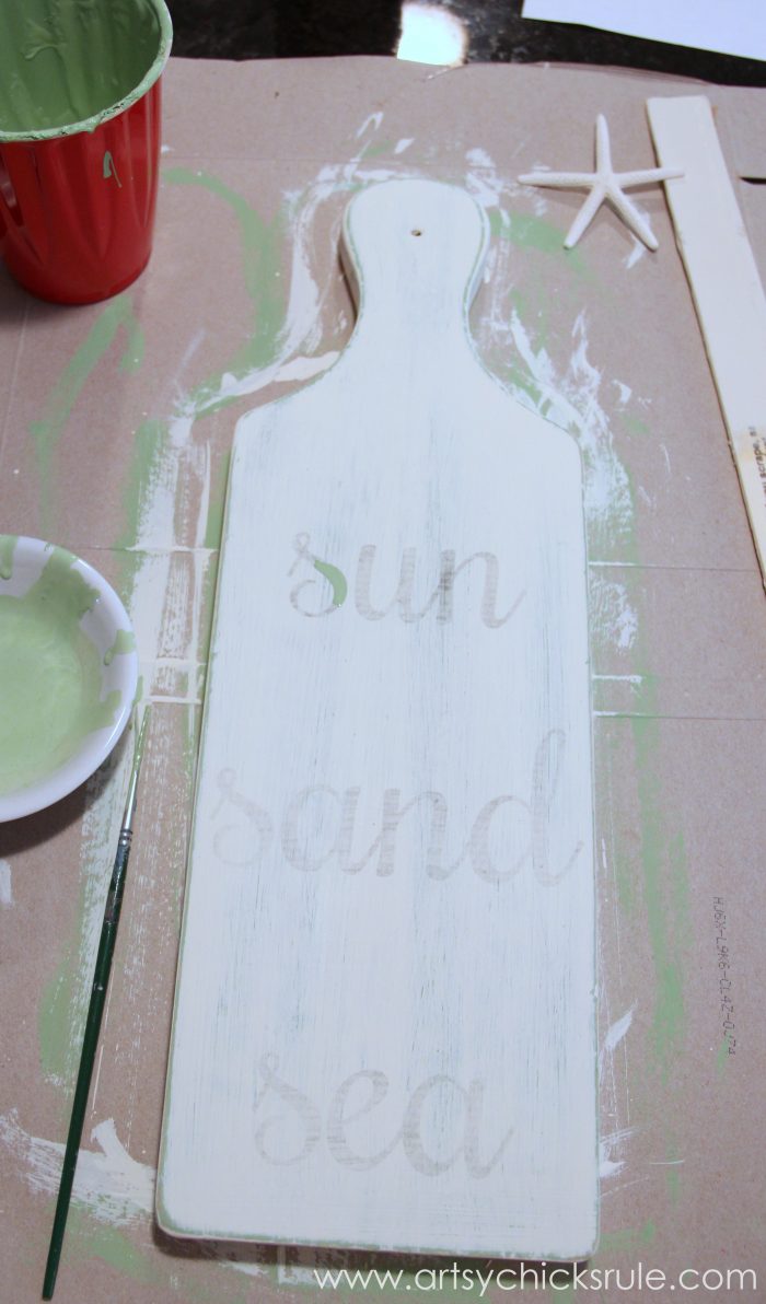 Sun, Sand, Sea (DIY Sign) - Artsy Chicks Rule®