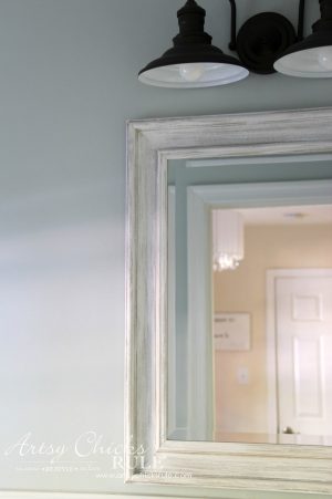 DIY Weathered Wood Look with Paint (simple technique!) - Artsy Chicks Rule®