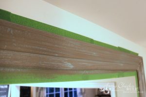 DIY Weathered Wood Look with Paint (simple technique!) - Artsy Chicks Rule®