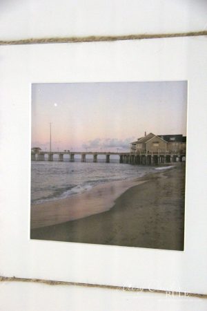 DIY Coastal Beach Prints - Reuse What You Have! - Artsy Chicks Rule®