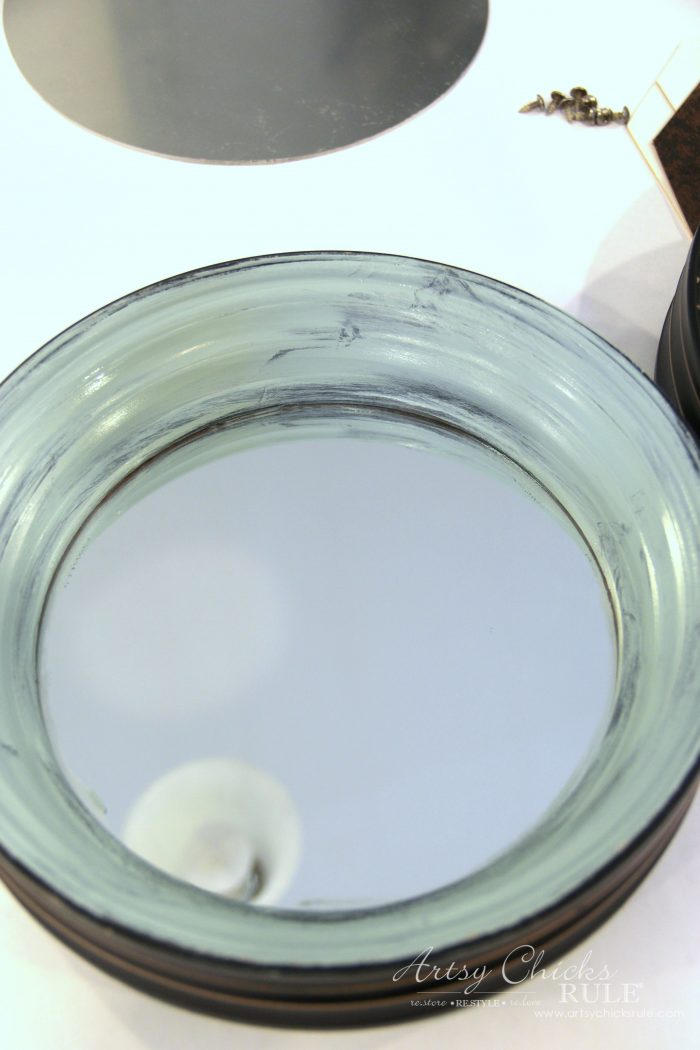 DIY Nautical Porthole Mirrors (thrift store makeover) - Artsy Chicks Rule®