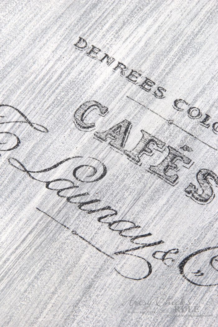 French Country Clock Face Table (free printable to make your own ...