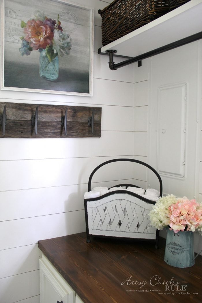 Repurposed Magazine Rack (several uses!!) - Artsy Chicks Rule®