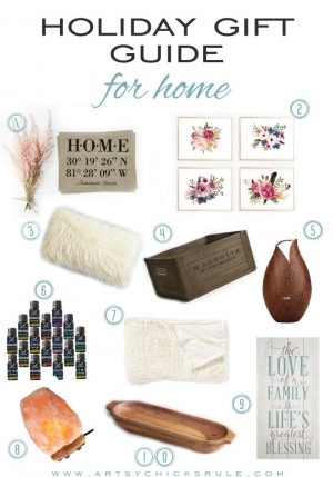 Holiday Gift Guide For Everyone On Your List - Artsy Chicks Rule®