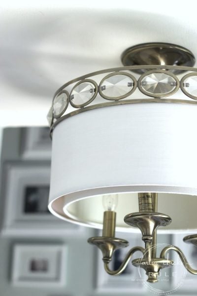 How To Paint Light Fixtures (update without taking them down!) - Artsy ...