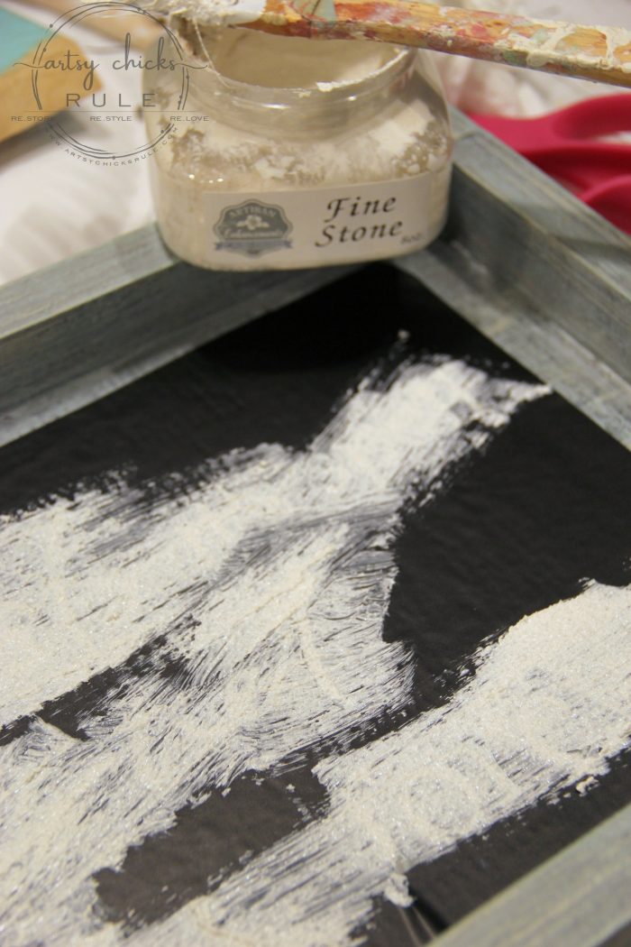 Dated Decor Turned Weathered Finish Tray - Artsy Chicks Rule®