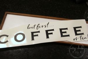 But First Coffee Sign (and free printable!) - Artsy Chicks Rule®