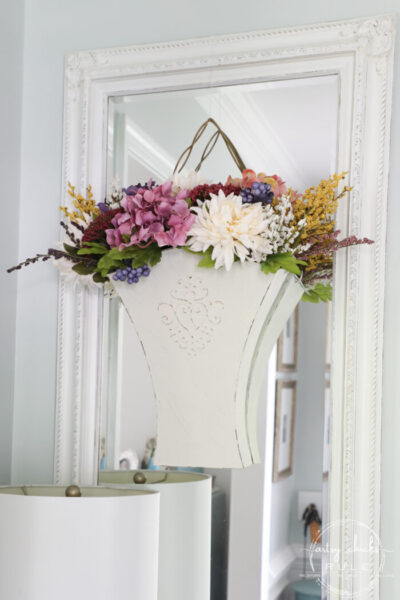 Fall Floral Bucket (a thrifty makeover for fall!) - Artsy Chicks Rule®