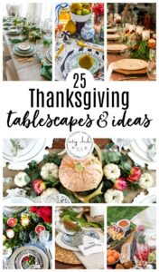 25 Thanksgiving Table Settings (decor and ideas) - Artsy Chicks Rule®
