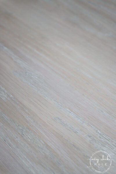 How To Get A Pickled Wood Look (simple technique) - Artsy Chicks Rule®