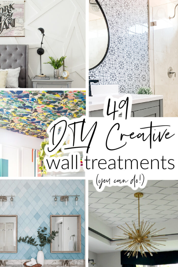 DIY Decorative Wall Treatments (you can do!) - Artsy Chicks Rule®