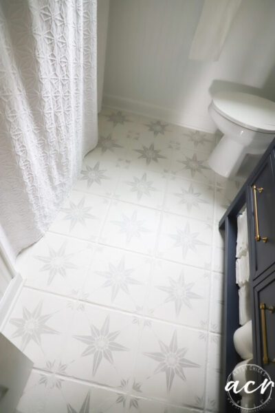How To Paint A Tile Floor (steps for success!) - Artsy Chicks Rule®