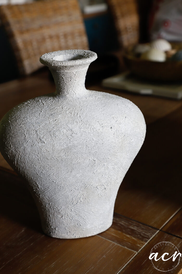 How To Create Texture (vase makeover) - Artsy Chicks Rule®