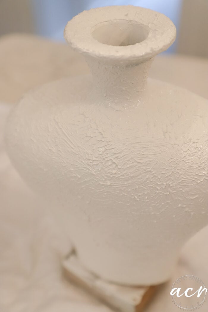 How To Create Texture (vase makeover) - Artsy Chicks Rule®