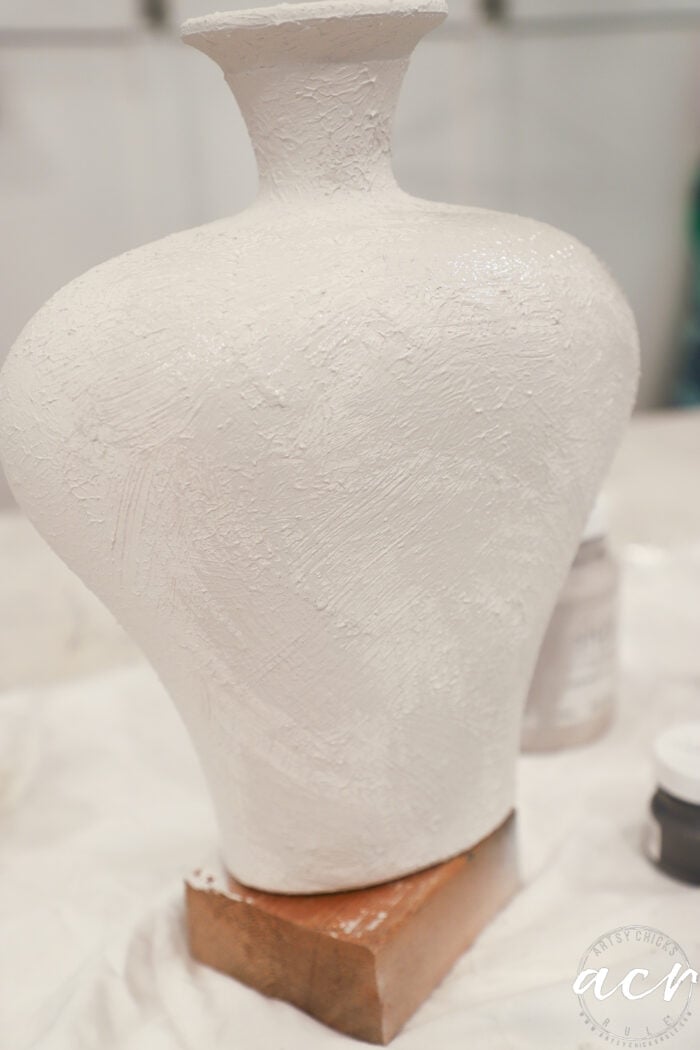How To Create Texture (vase makeover) - Artsy Chicks Rule®