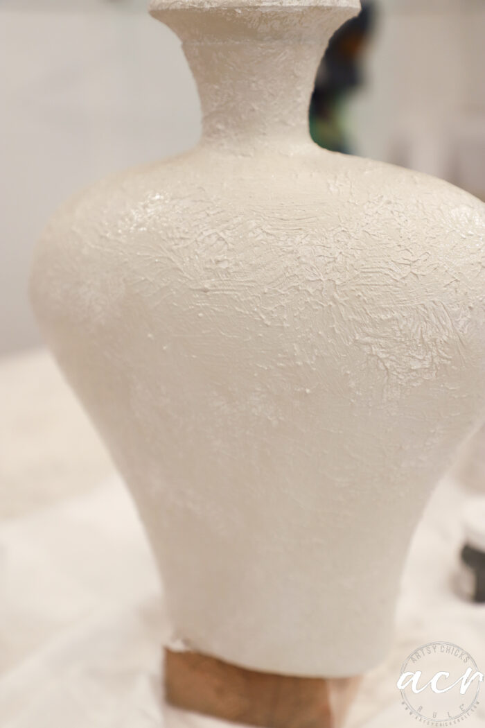 How To Create Texture (vase makeover) - Artsy Chicks Rule®