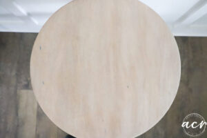 Easy DIY Light Wood Finish - Artsy Chicks Rule®