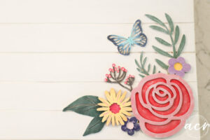 Spring Sign With Printable - Artsy Chicks Rule®