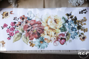 How To Apply Furniture & Decor Transfers To Fabric - Artsy Chicks Rule®