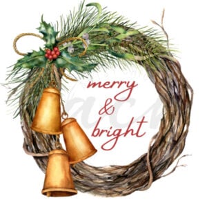 Merry & Bright Free Printables & Sign - Artsy Chicks Rule®