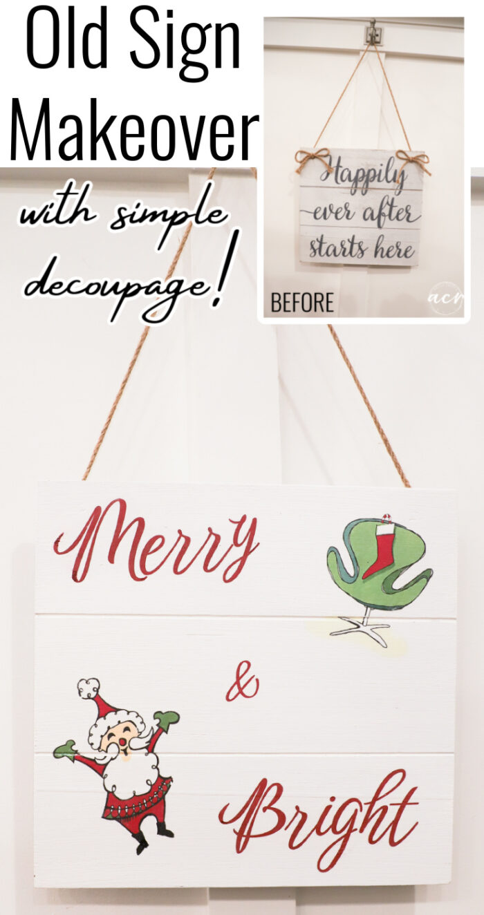 Merry & Bright Free Printables & Sign - Artsy Chicks Rule®