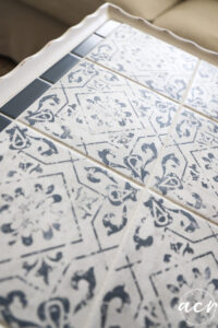 Transform Your Furniture With Tile - Artsy Chicks Rule®