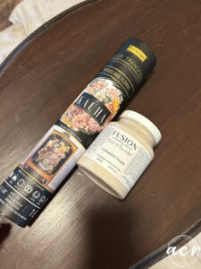 Spindle Leg Table Makeover - Artsy Chicks Rule®