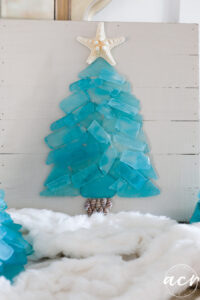 DIY Sea Glass Christmas Trees (3 ways!) - Artsy Chicks Rule®