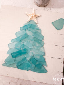 DIY Sea Glass Christmas Trees (3 ways!) - Artsy Chicks Rule®