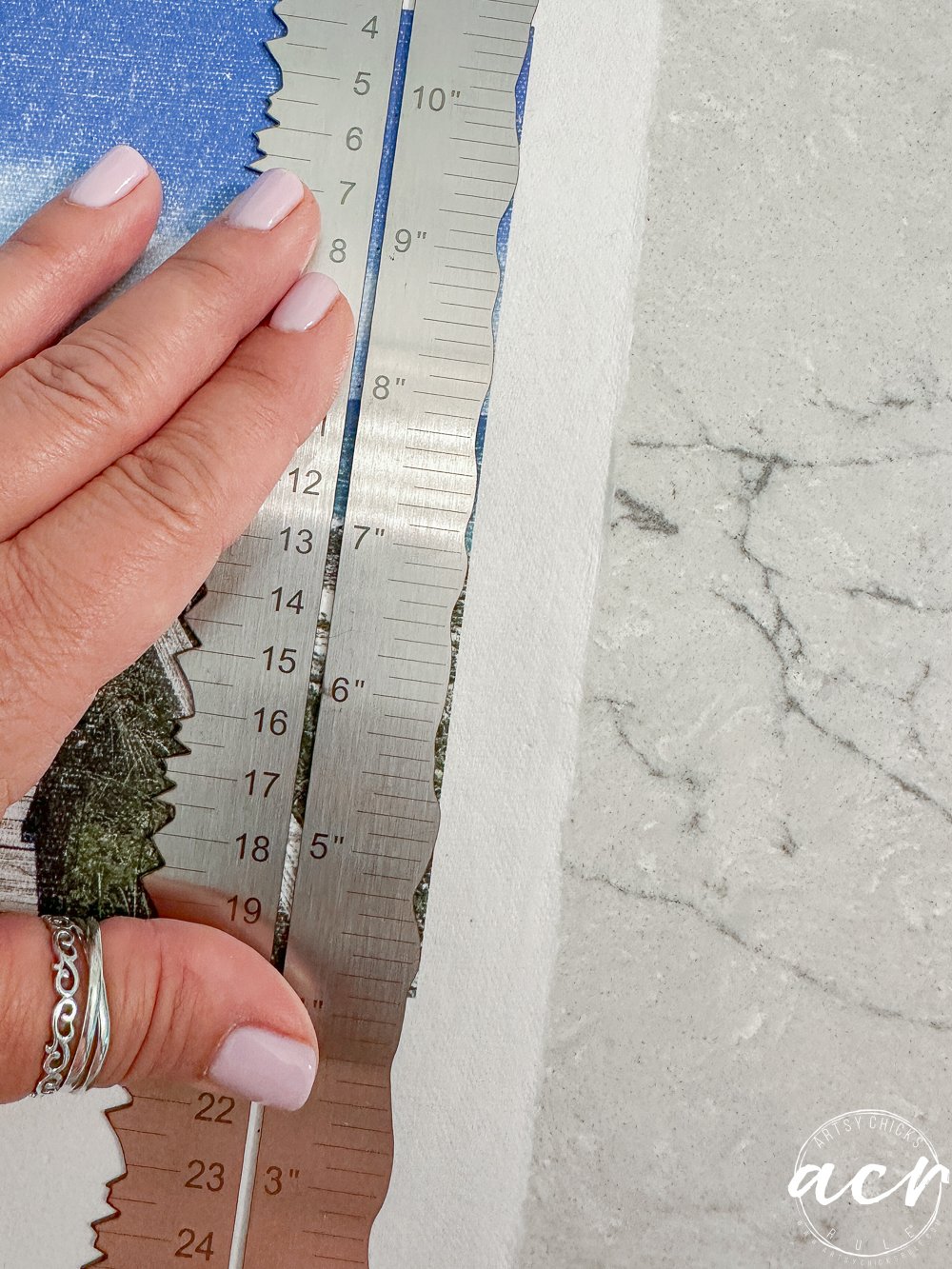 How To Create Deckled Edge Artwork - Artsy Chicks Rule®