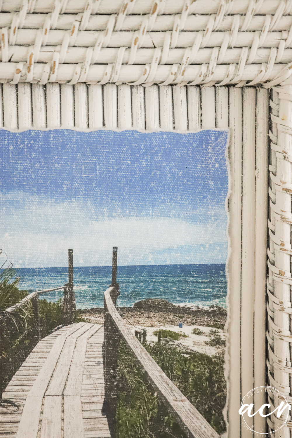 How To Create Deckled Edge Artwork - Artsy Chicks Rule®