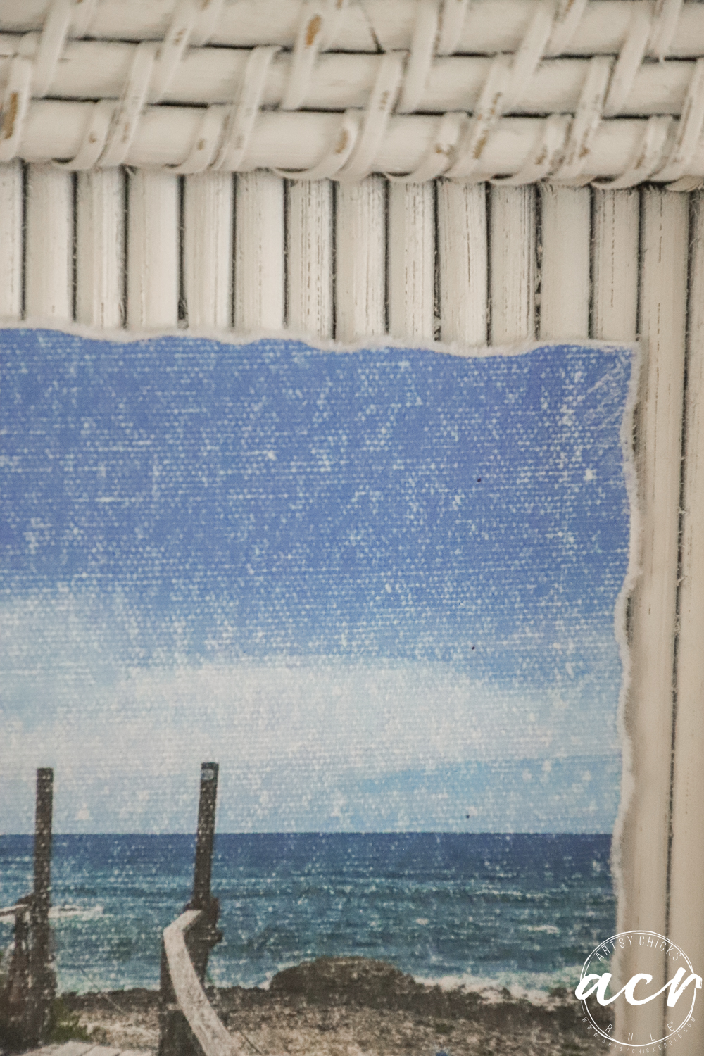 How To Create Deckled Edge Artwork - Artsy Chicks Rule®