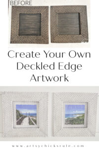 How To Create Deckled Edge Artwork - Artsy Chicks Rule®