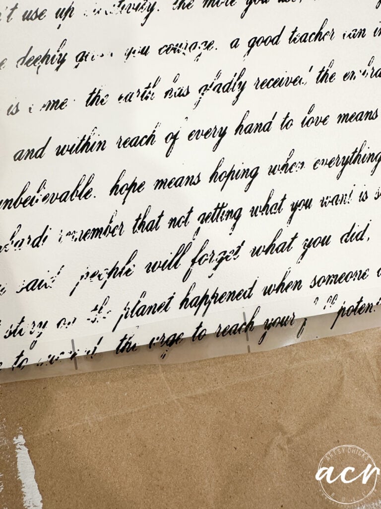Update Old Artwork with Decor Transfers - Artsy Chicks Rule®