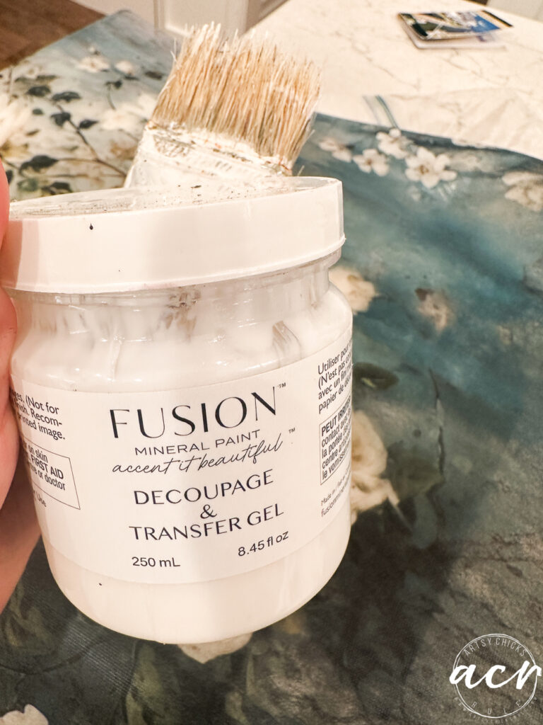 Decoupage Tissue Paper Flatware Box Makeover - Artsy Chicks Rule®