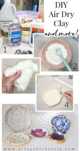 DIY Air Dry Clay (recipe and tips!) - Artsy Chicks Rule®